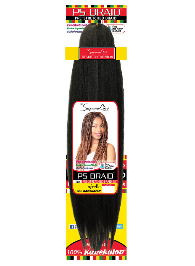 100% KANEKALON PRE-STRETCHED BRAID 48" – ROA Beauty
